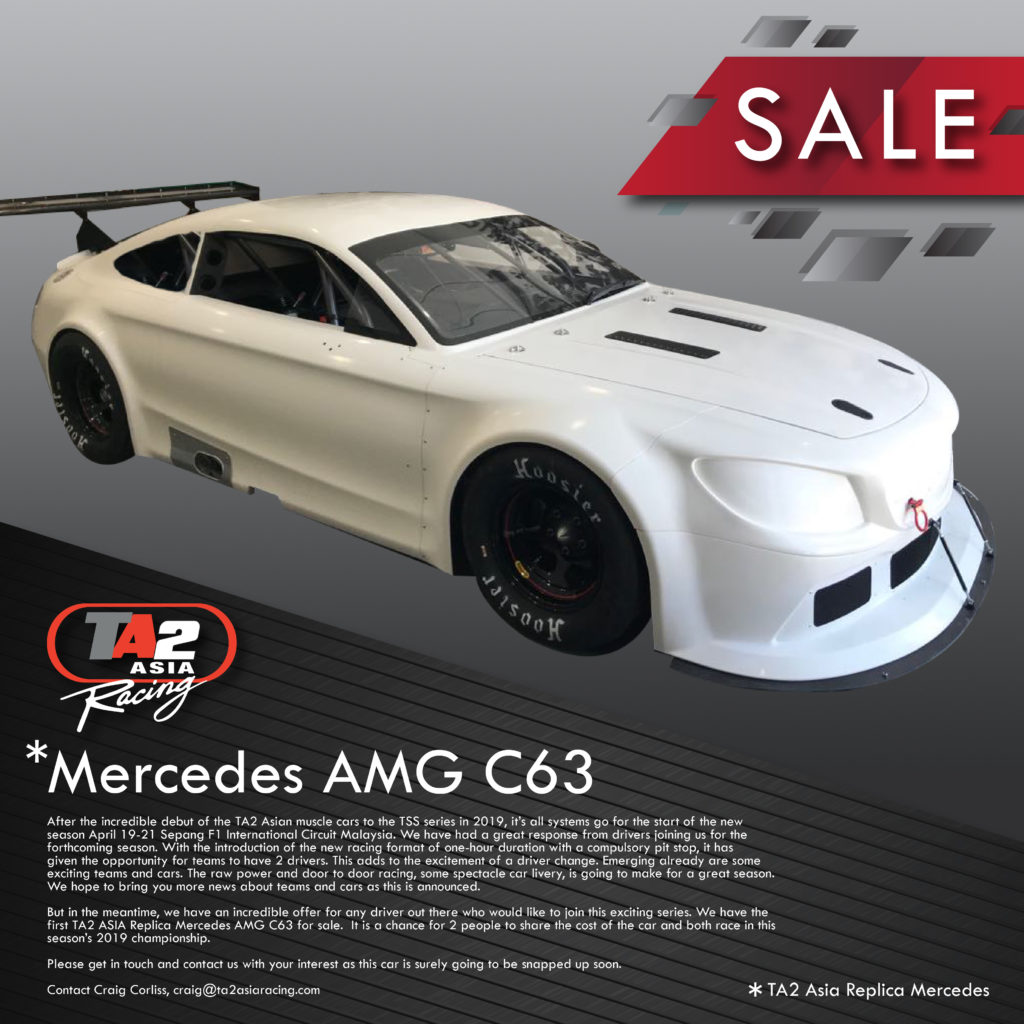 Replica Mercedes AMG C63 for sale - TA2 Asia Racing
